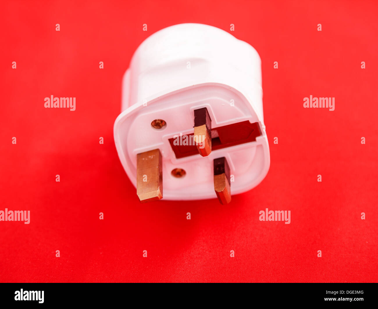 One British portable adaptor converter Stock Photo - Alamy