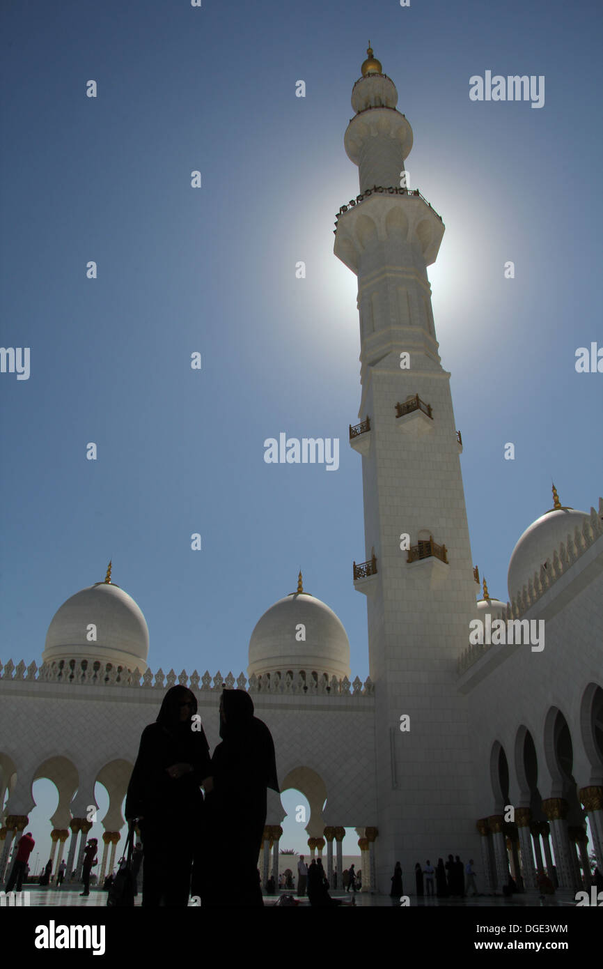 Sheikh Zayed Grand Mosque Centre Abu Dhabi Stock Photo - Alamy