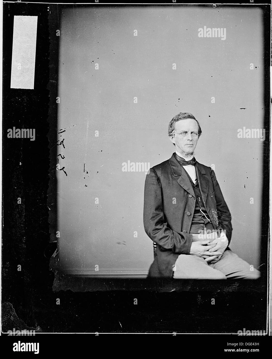 This photograph depicts Hon. Lyman Trumbull, a prominent Illinois ...