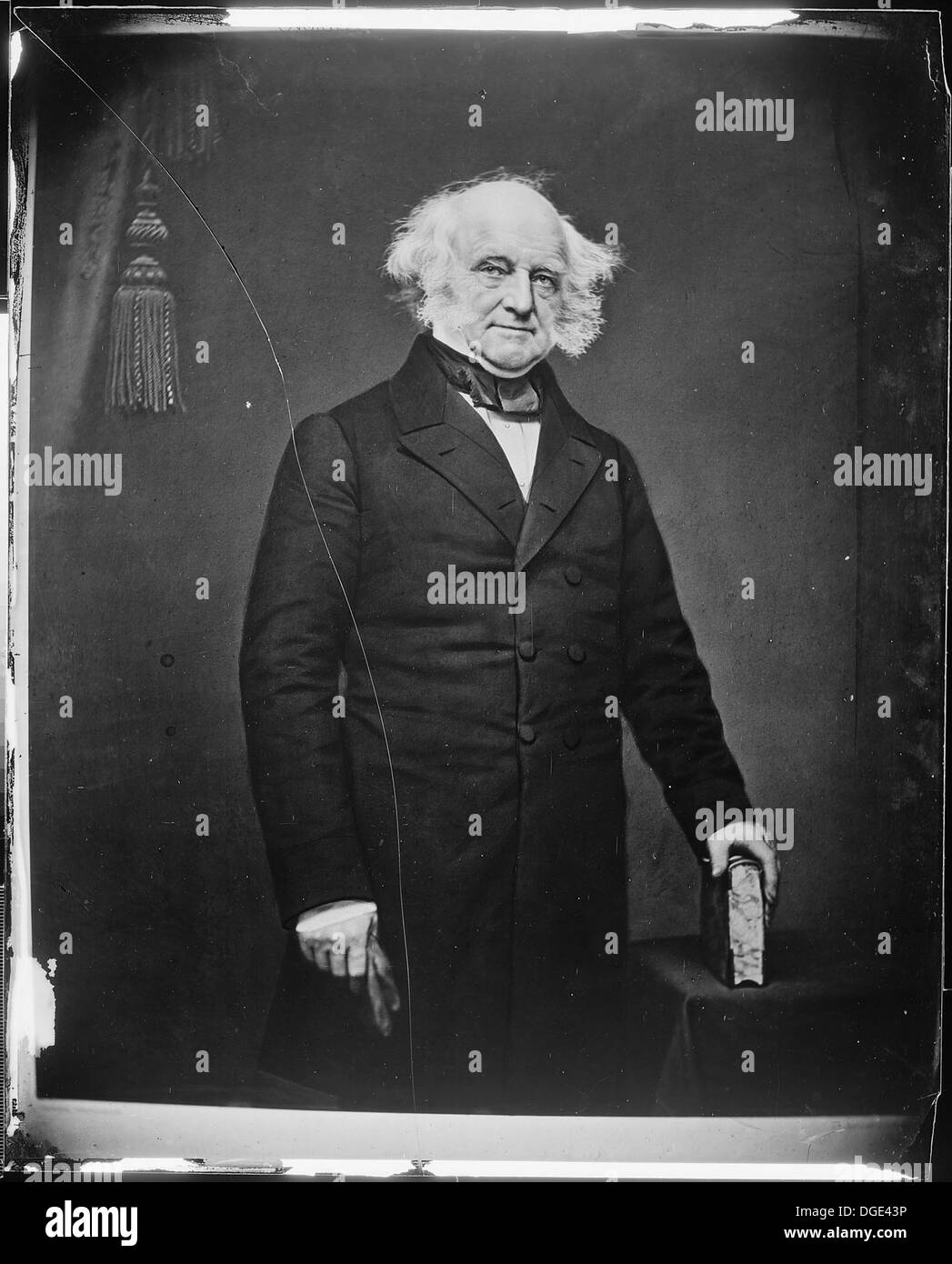 This is a portrait of Hon. Martin Van Buren, the 8th President of the ...