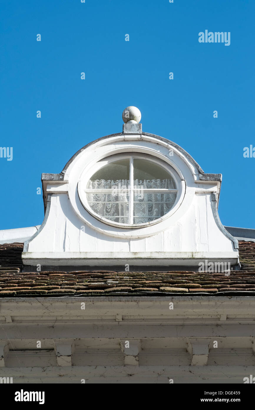 Round dormer windows hi-res stock photography and images - Alamy