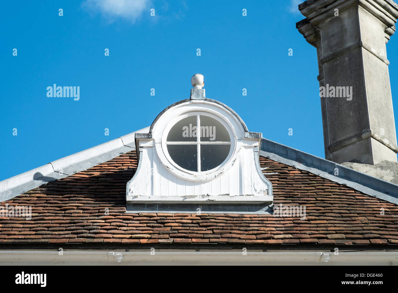 Round dormer windows hi-res stock photography and images - Alamy