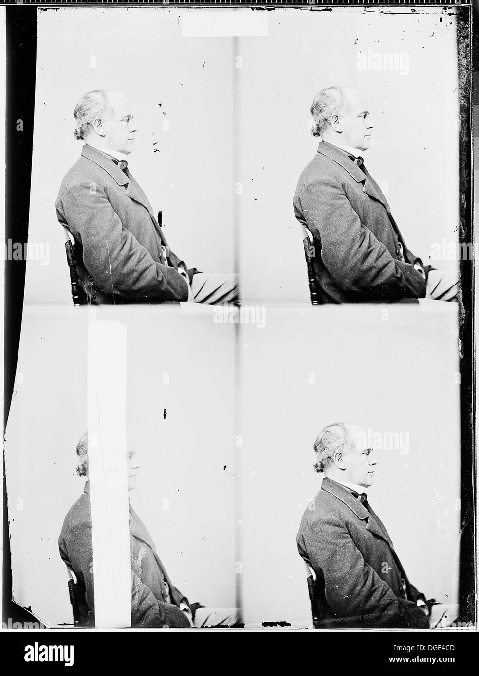 This image shows Hon. Salmon P. Chase, the Chief Justice of the United ...