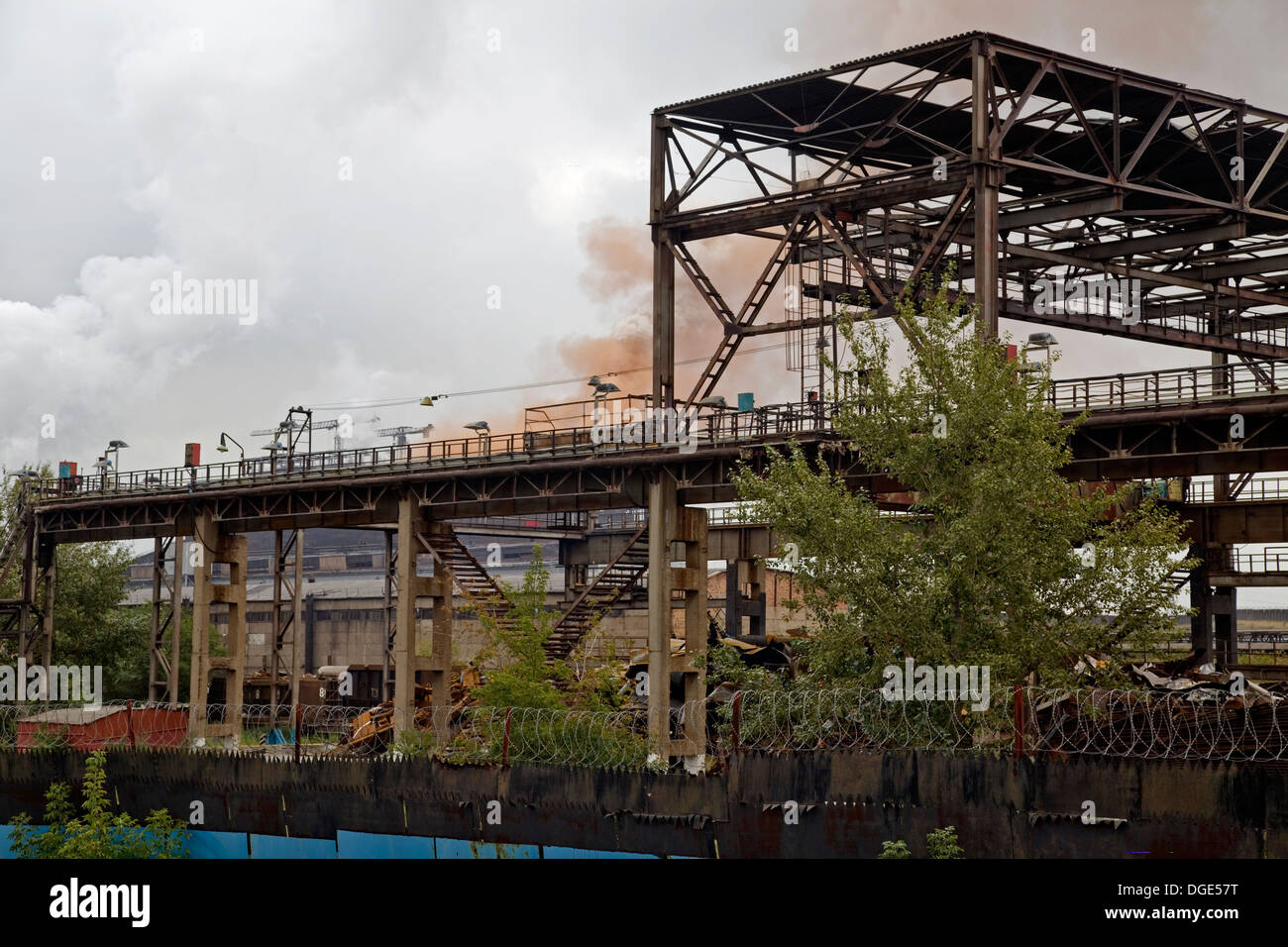 Temirtau industrial complex, Kazakhstan Stock Photo - Alamy