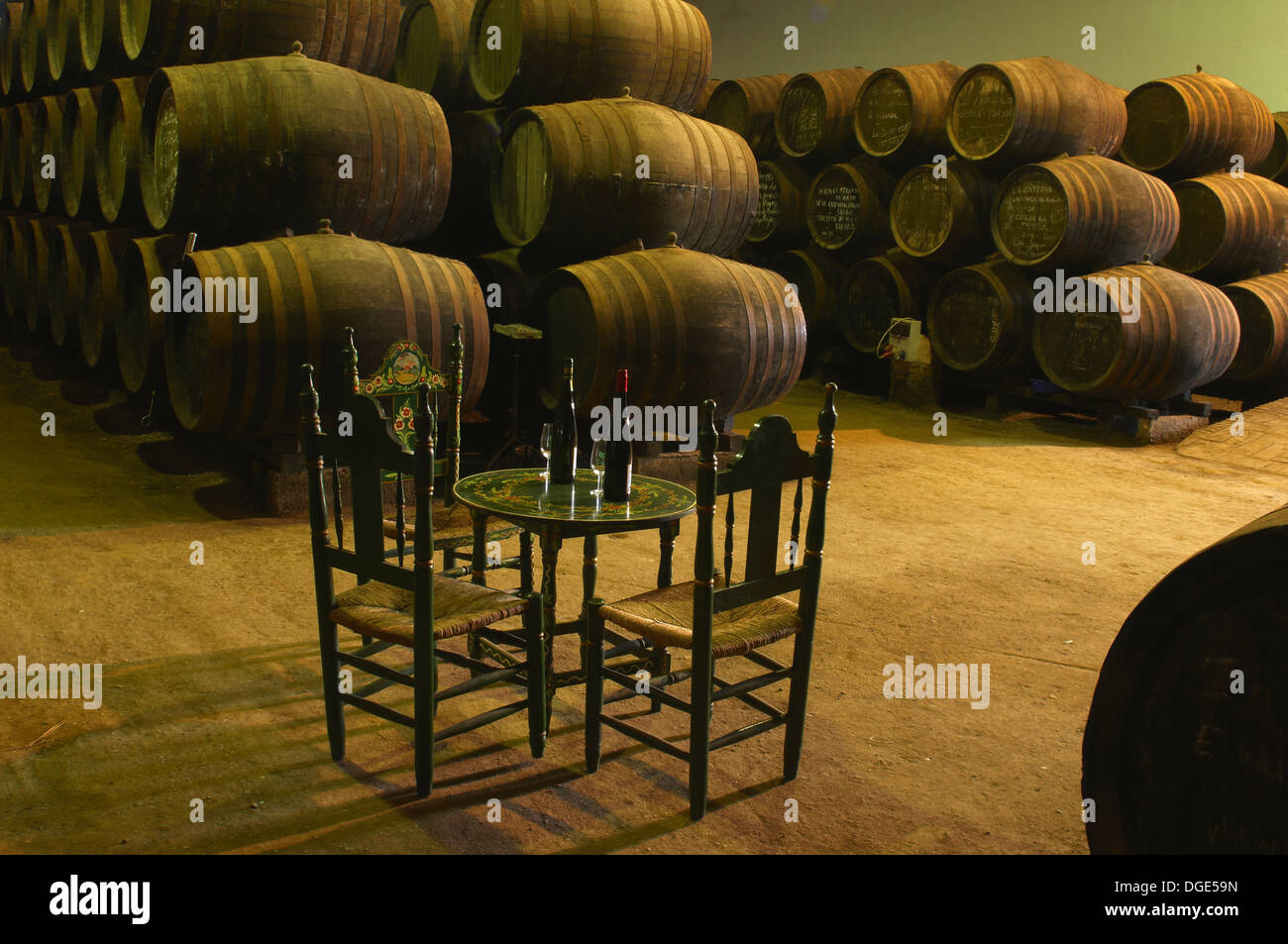 Moriles, El Monte Wine Cellar, Montilla-Moriles Wine Route, Cordoba ...