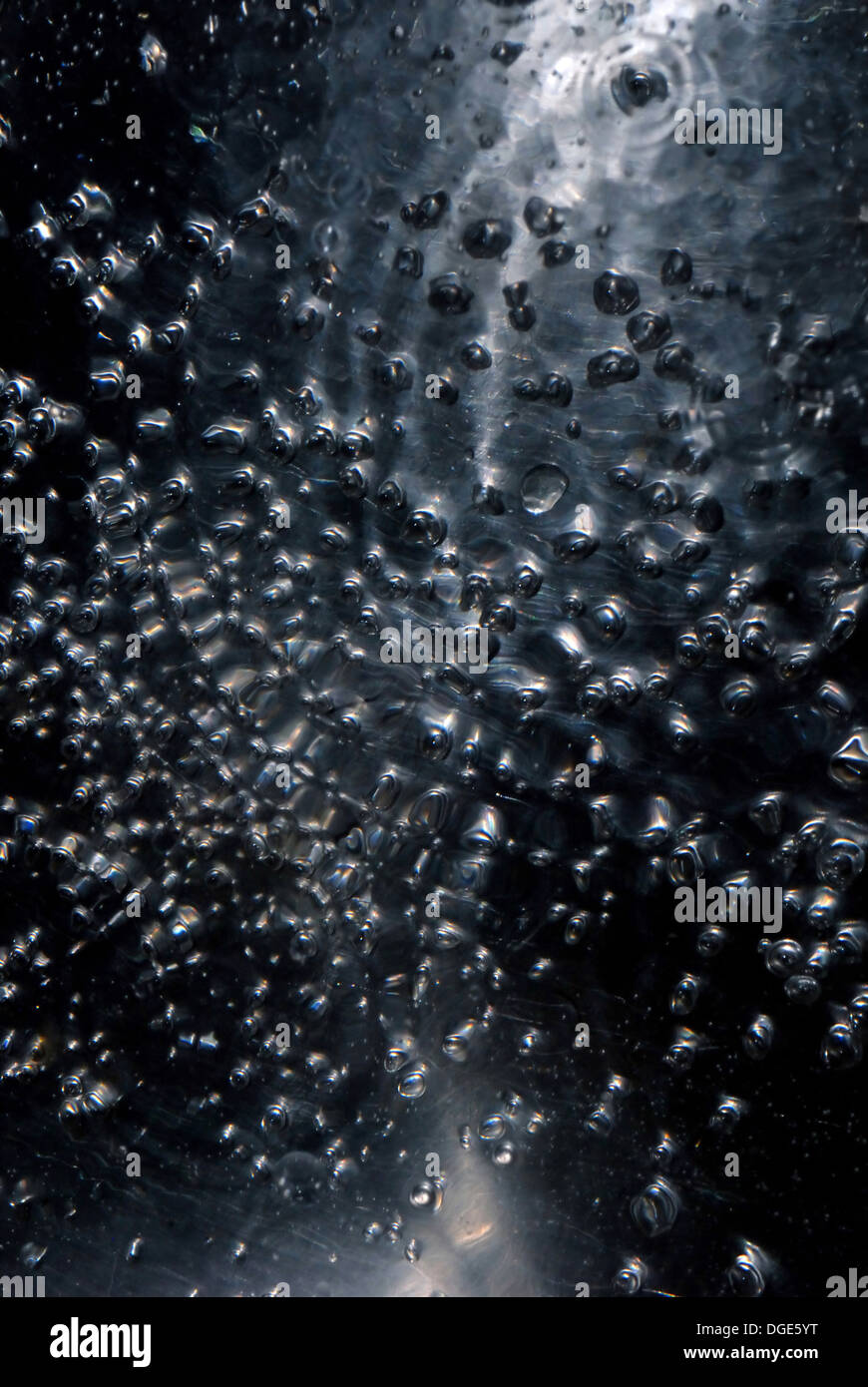 Bubbles from boiling liquid Stock Photo - Alamy