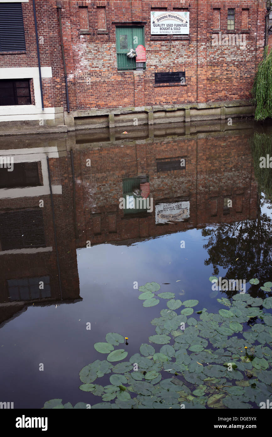 River Foss - Old town - York - North Yorkshire - England - UK Stock ...
