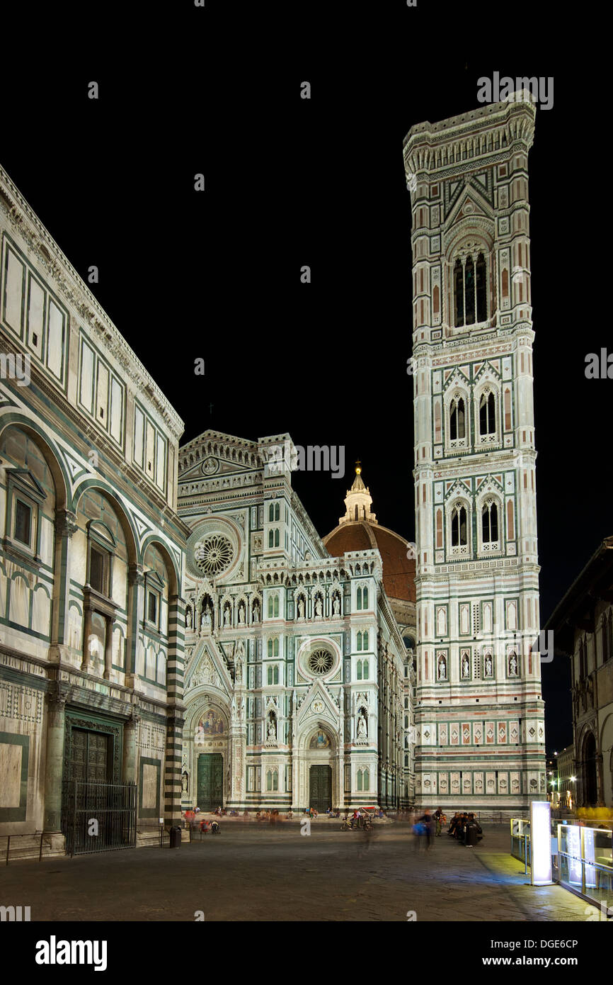 Florence at Night Stock Photo - Alamy