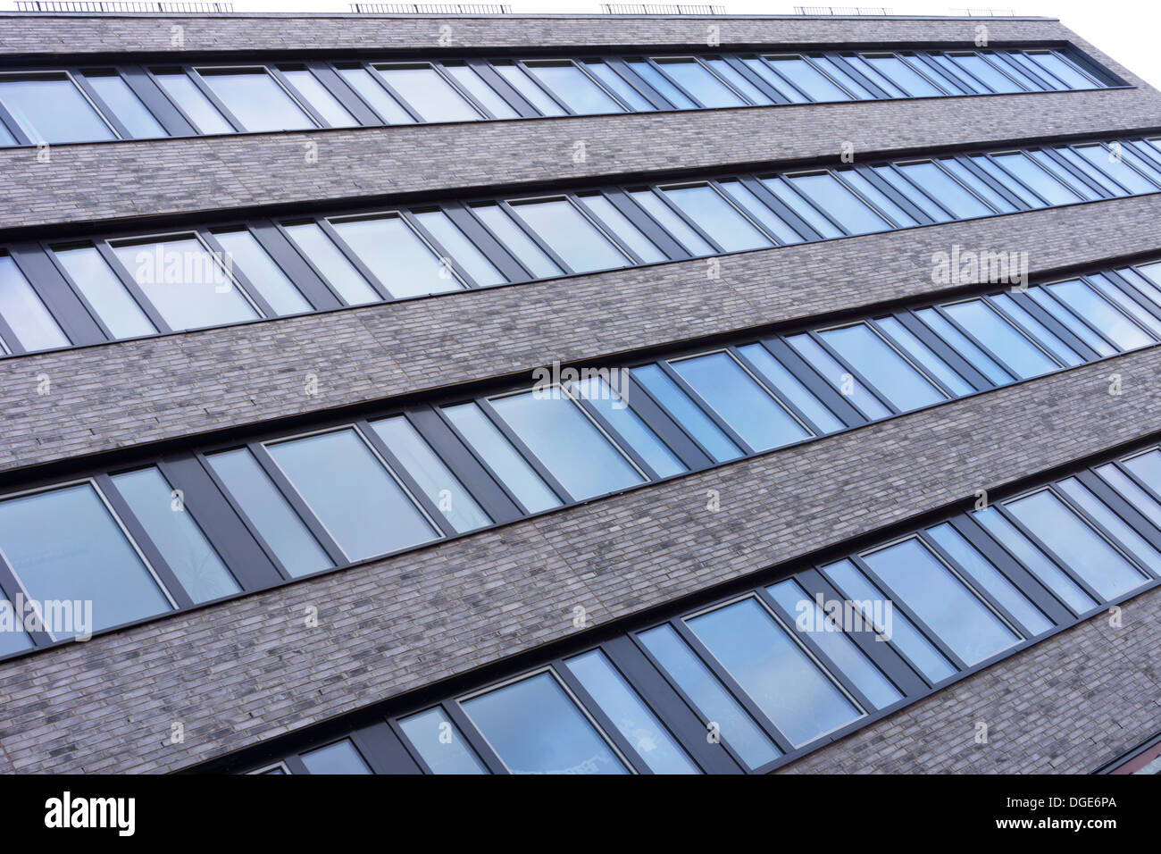 Facade of a modern office building in Kiel,Germany Stock Photo - Alamy