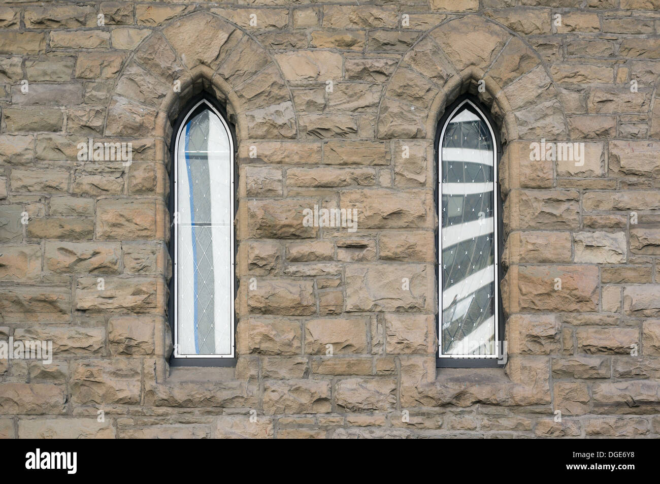 Two church windows hi-res stock photography and images - Alamy