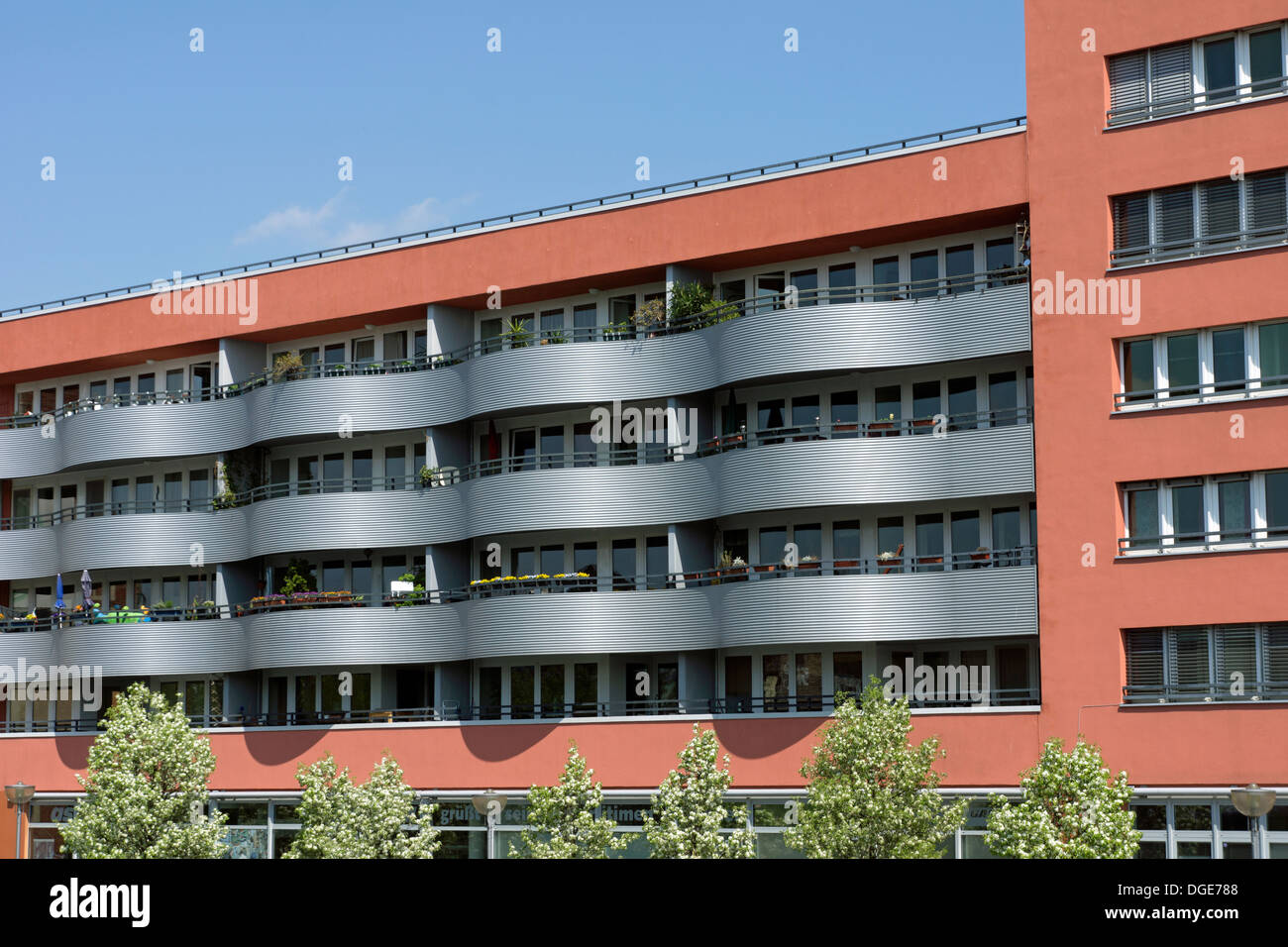 facade of a modern office building in berlin, germany Stock Photo - Alamy