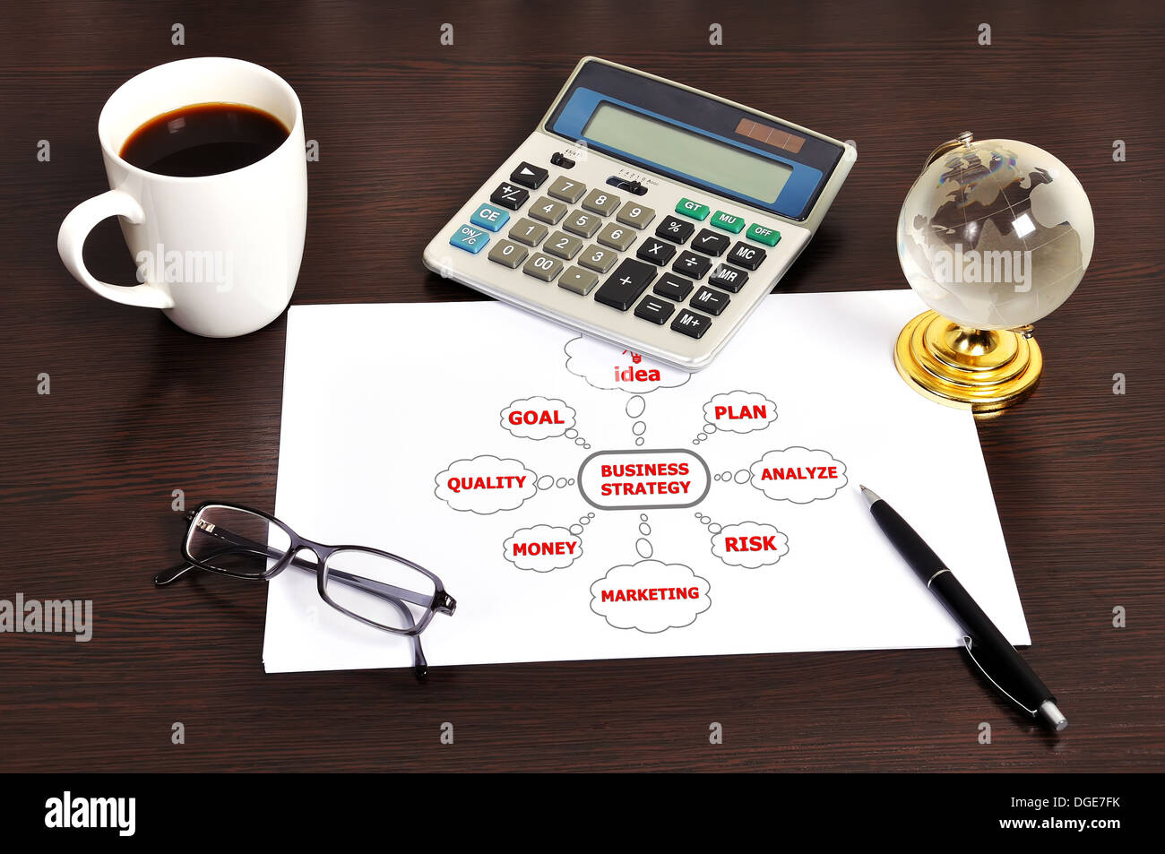 Strategy chart model hi-res stock photography and images - Alamy