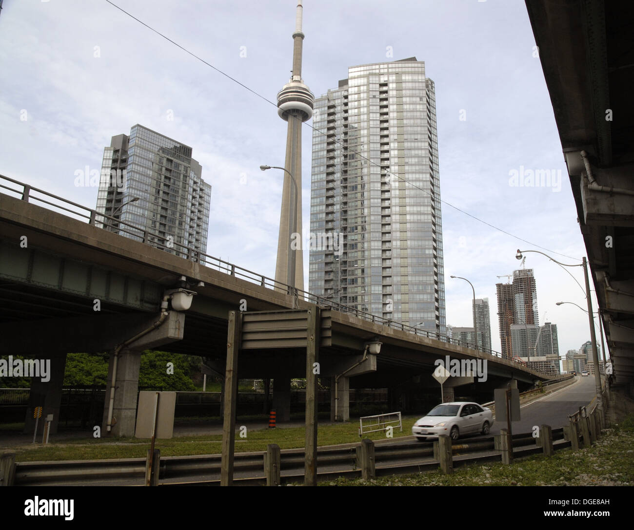 Downtown Toronto, Gardiner Expressway Stock Photo - Alamy