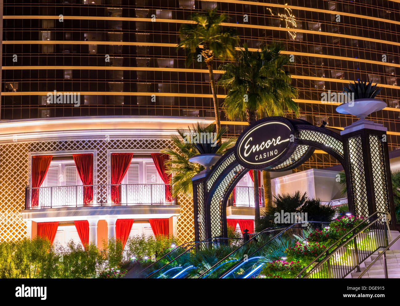 The Encore Hotel and casino in Las Vegas Stock Photo - Alamy