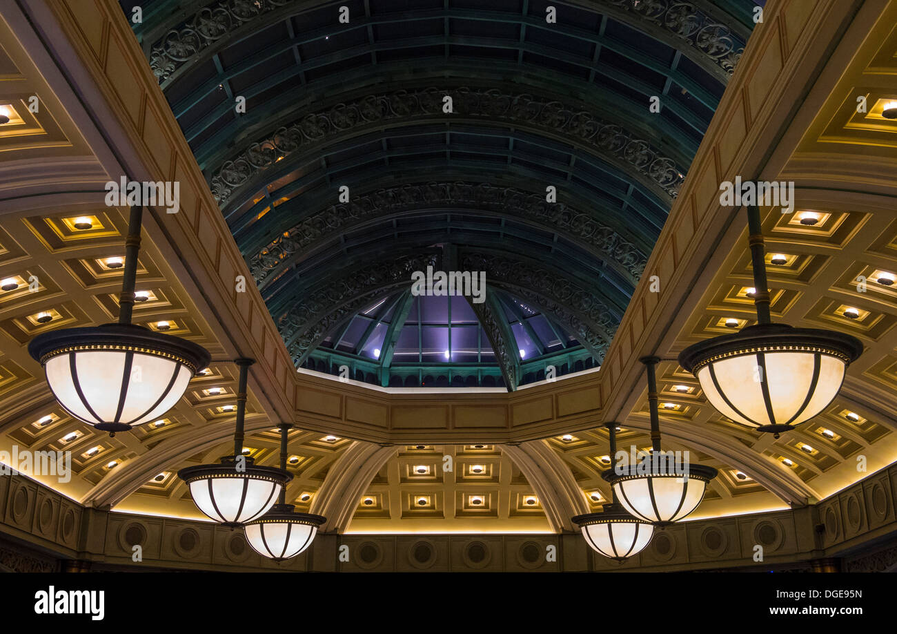 The interior of Bellagio hotel and casino in Las Vegas Stock Photo - Alamy