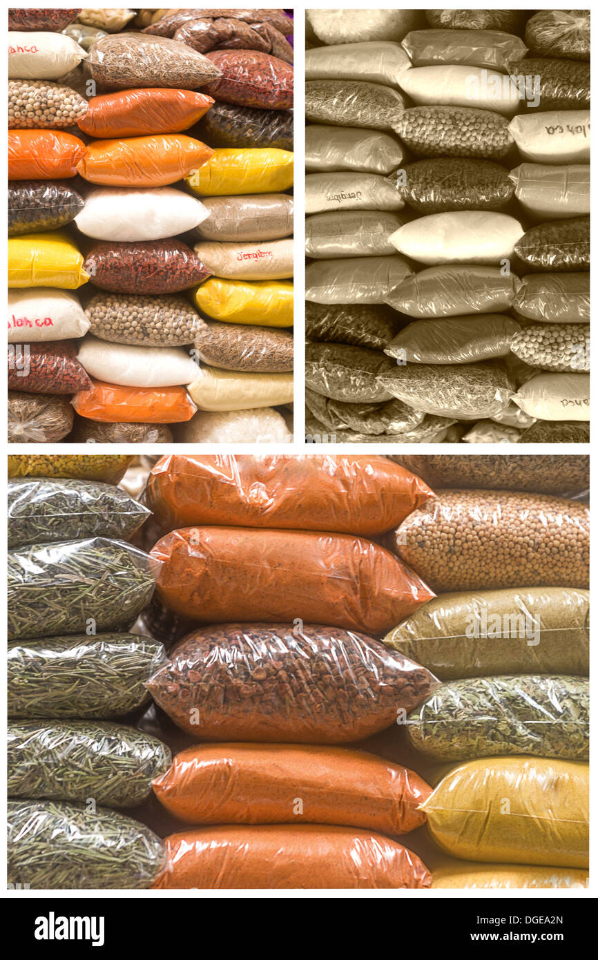 Collage spanish cuisine hi-res stock photography and images - Alamy