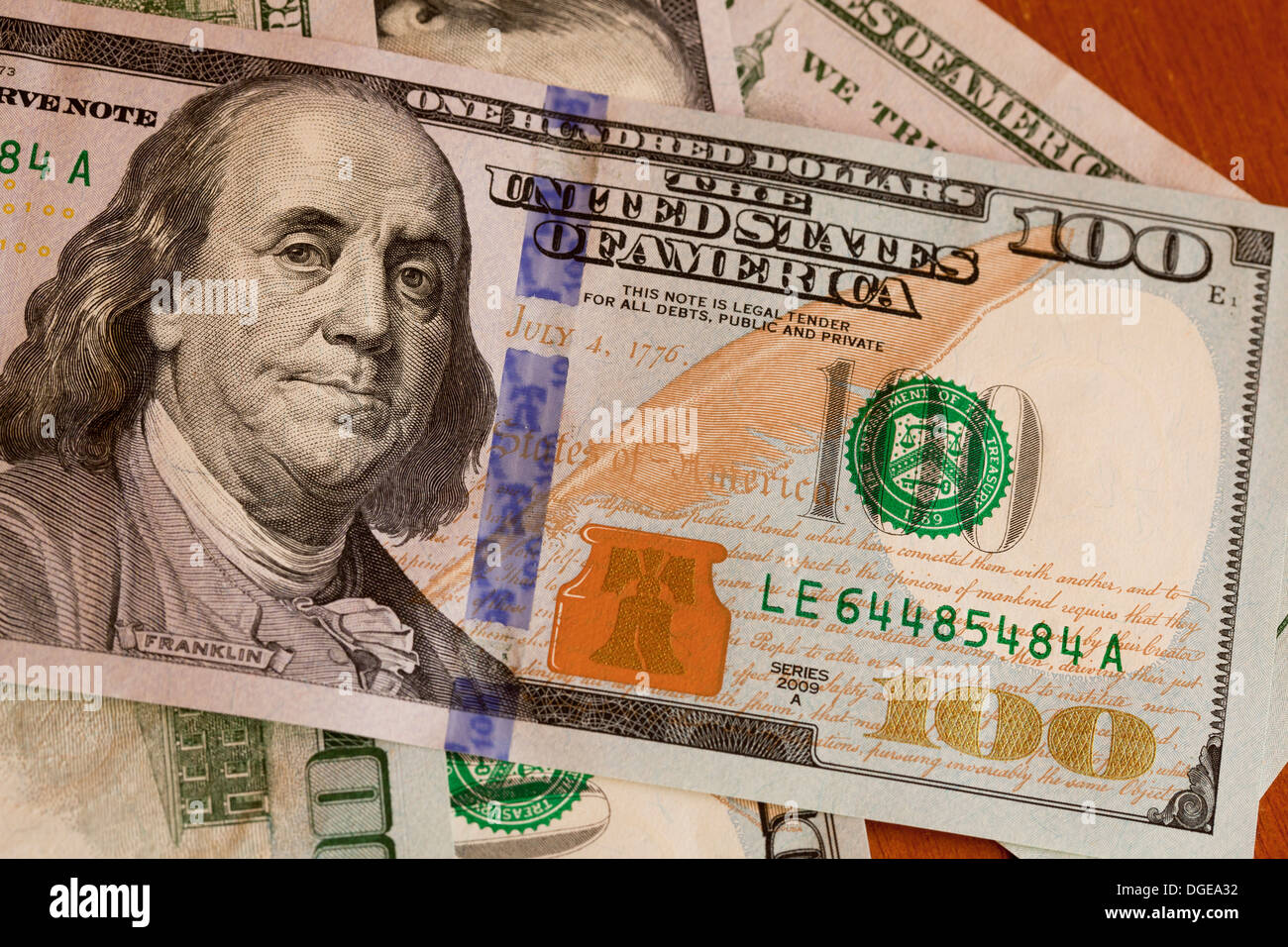 One hundred dollar bills hi-res stock photography and images - Alamy
