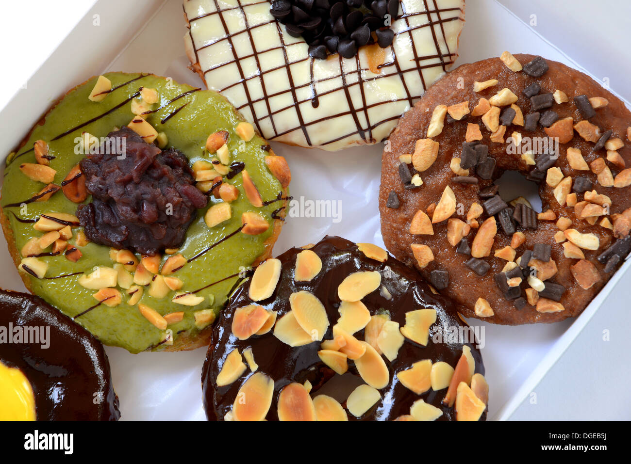 Box donut hi-res stock photography and images - Alamy