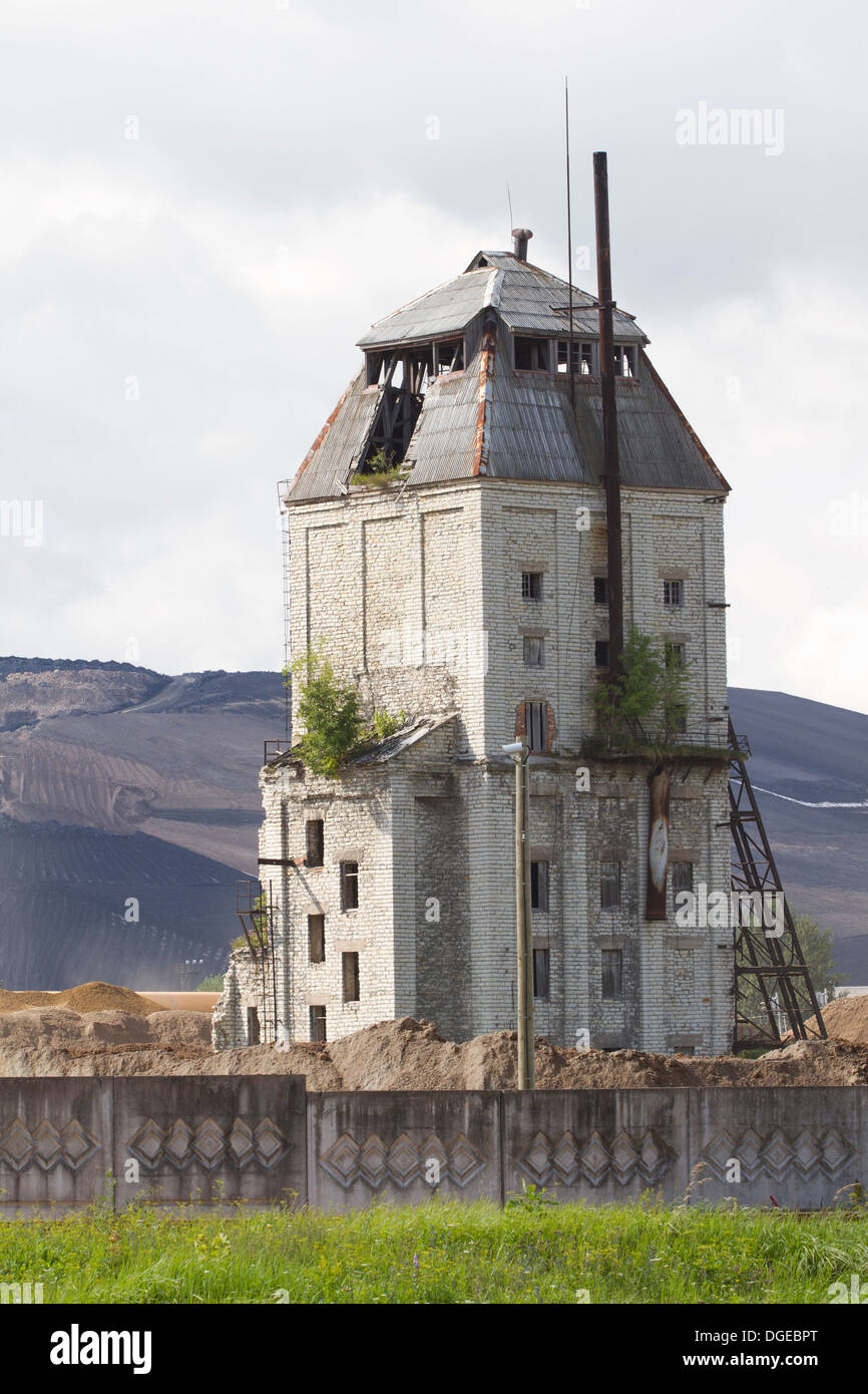 Building of a Mine Stock Photo - Alamy