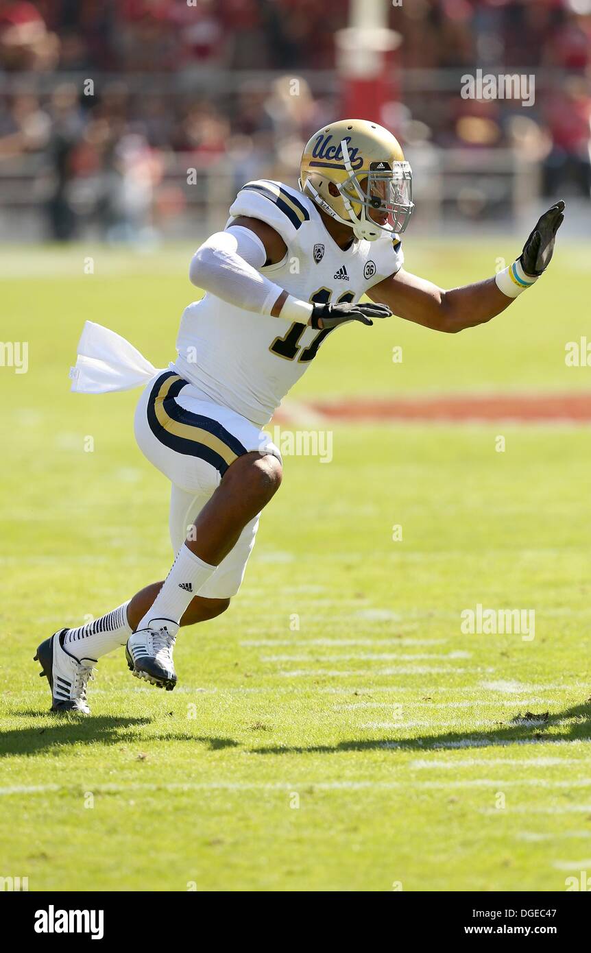 Palo Alto, CA, USA. 19th Oct, 2013. 19 October 2013: UCLA Bruins ...