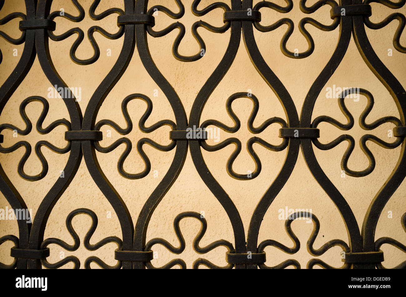 Wrought iron lattice hi-res stock photography and images - Alamy