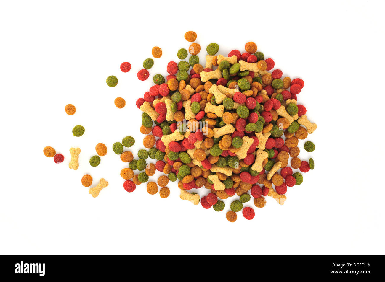 Texture pet food dry Cut Out Stock Images & Pictures - Alamy