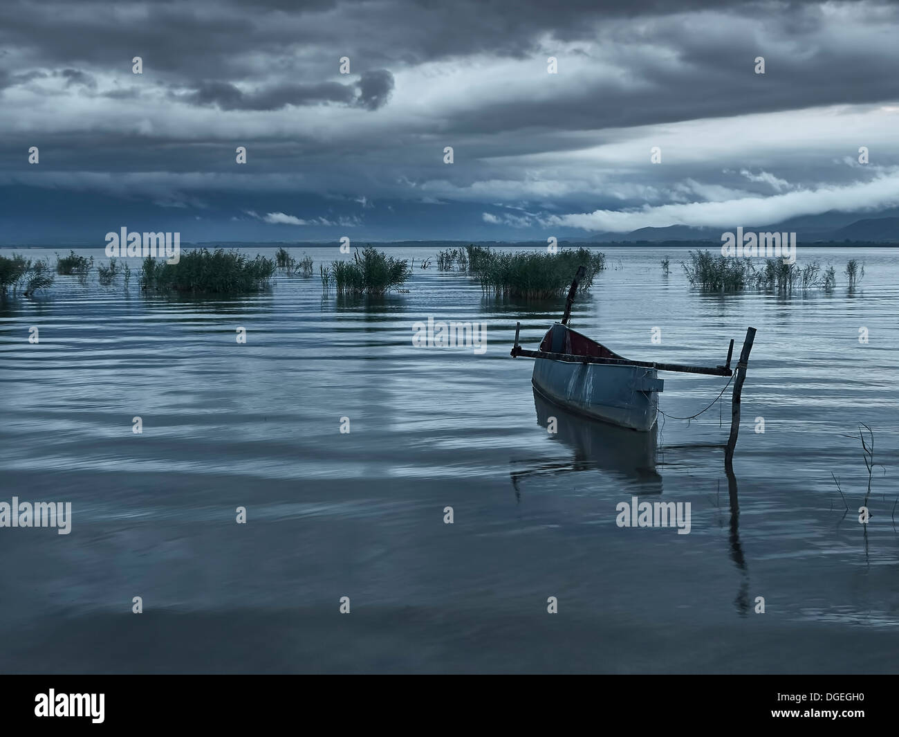 Fishing boat dawn hi-res stock photography and images - Alamy