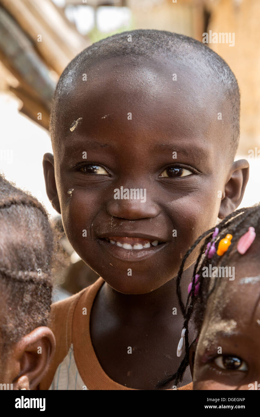 Little Boy, Nixo Village, near Sokone, Senegal. Serer Ethnic Group ...