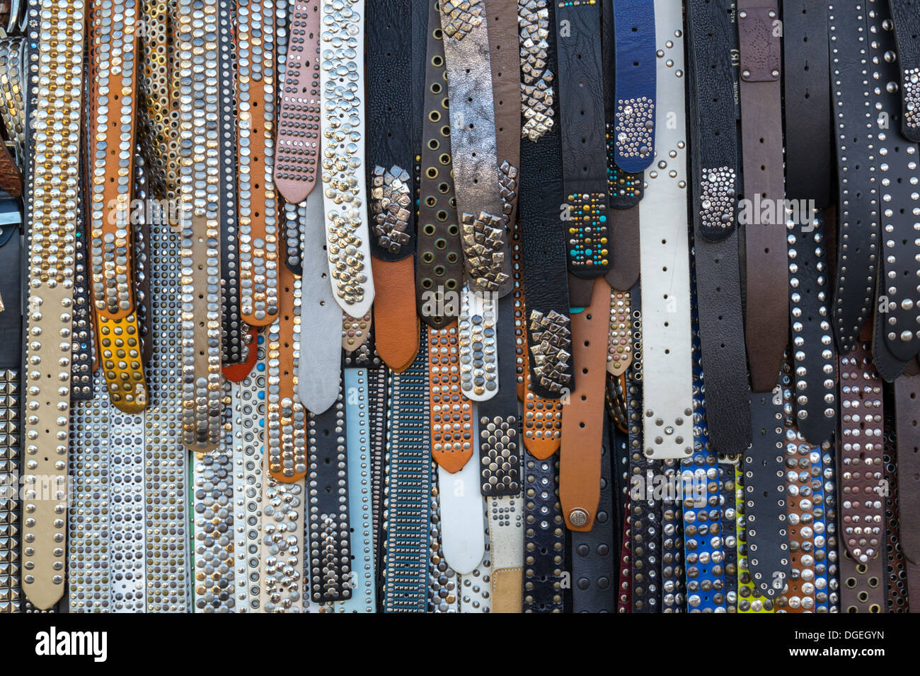 Hanging belts hi-res stock photography and images - Alamy