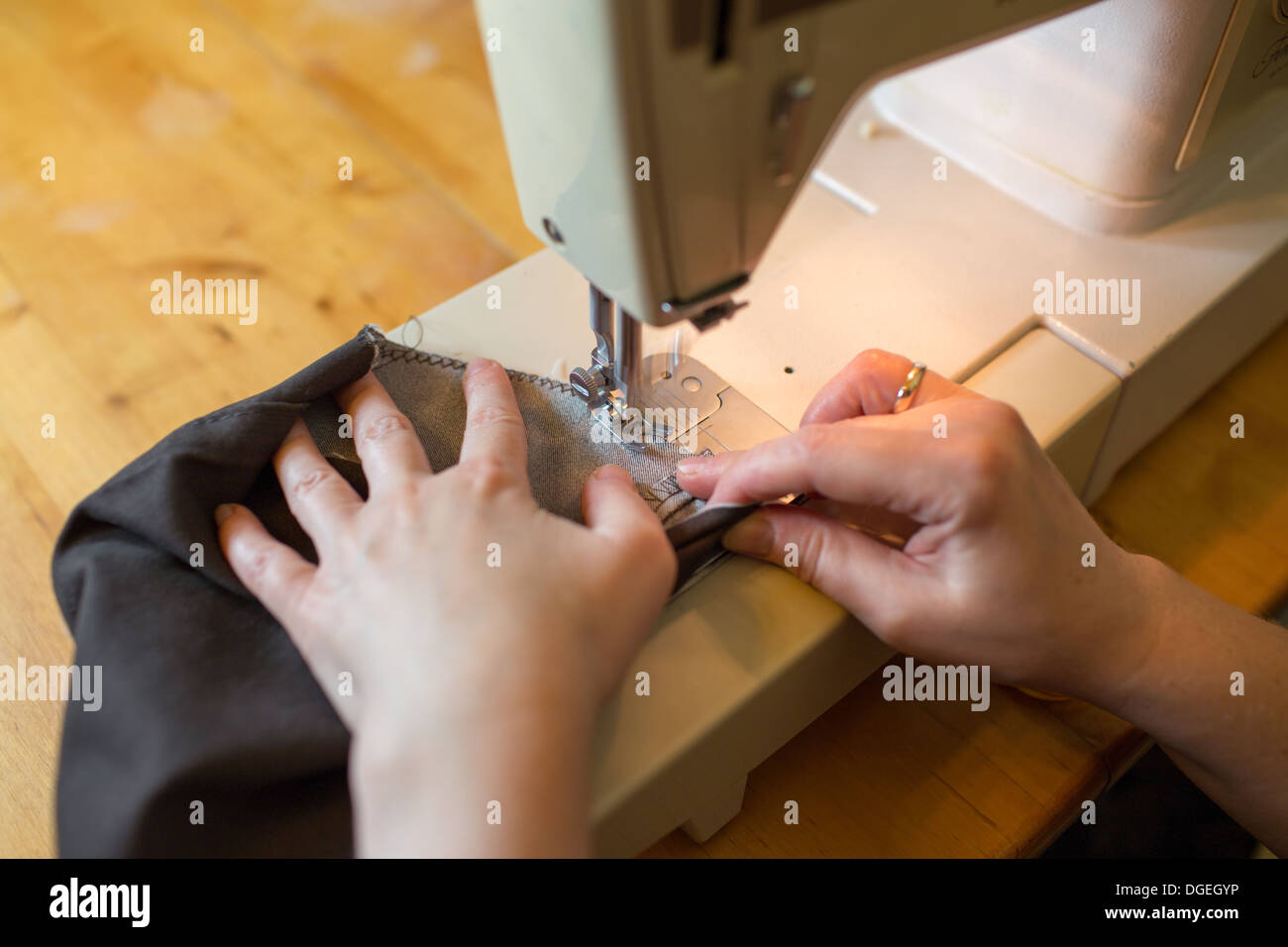 Working from home, a tailor at work Stock Photo - Alamy