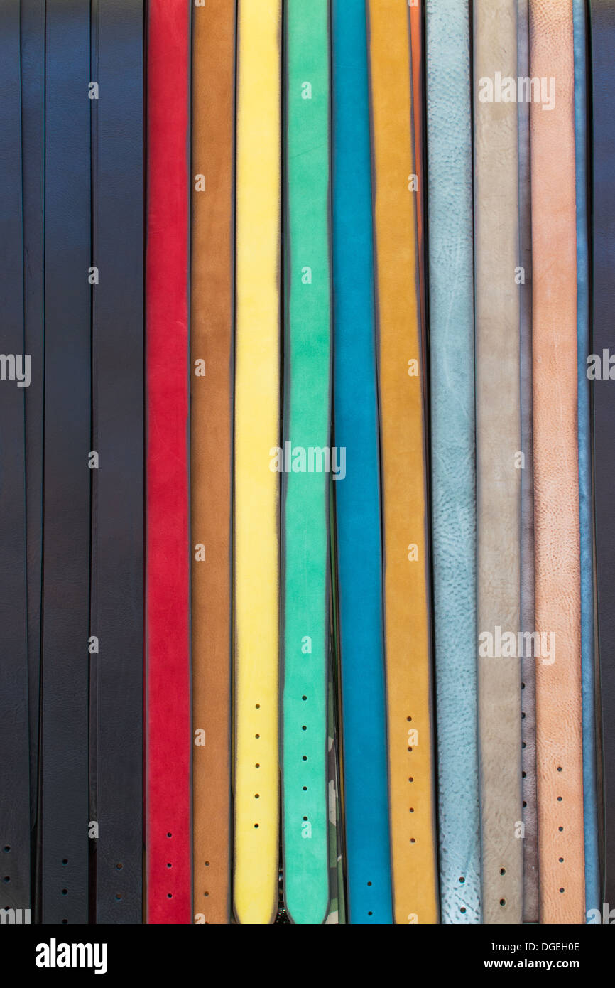 Hanging belts hi-res stock photography and images - Alamy