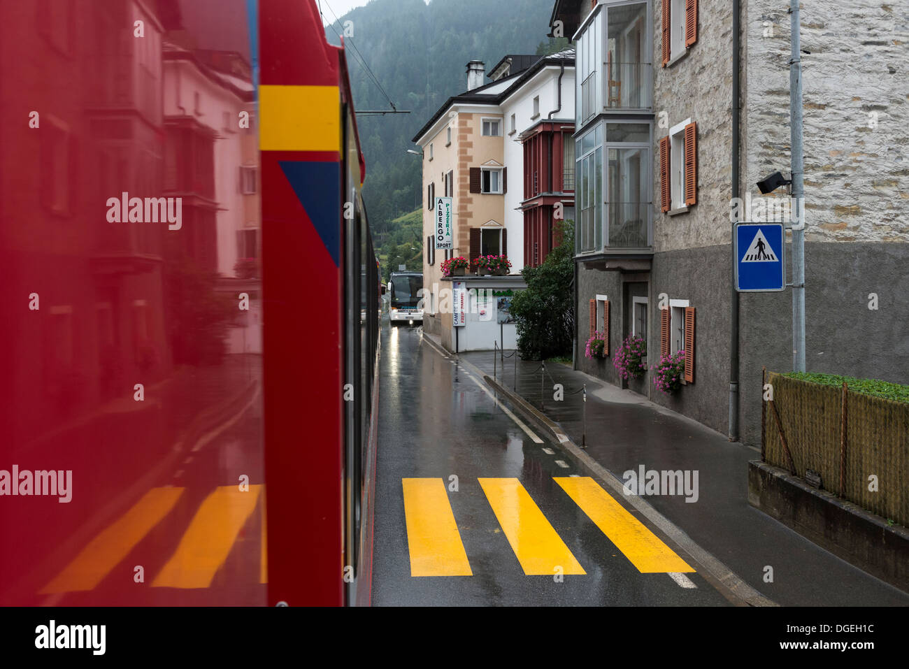 Express train passing railway hi-res stock photography and images - Alamy