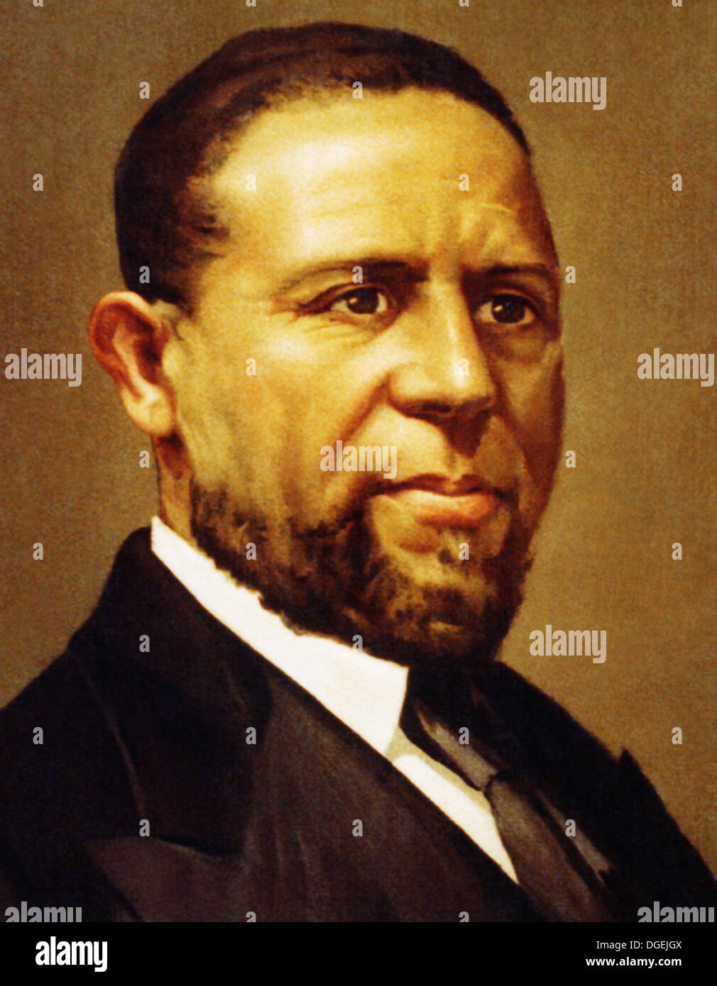 Vintage portrait of hiram rhodes revels hi-res stock photography and ...