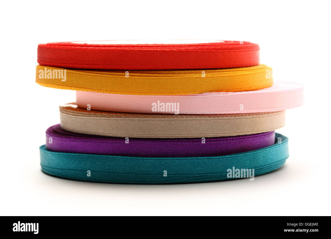 Ribbon reels hi-res stock photography and images - Alamy