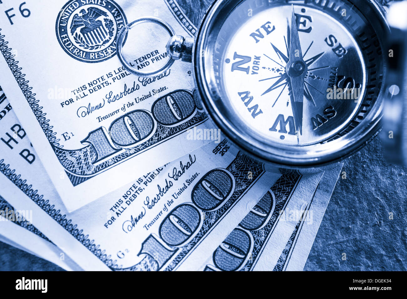 One compass hi-res stock photography and images - Alamy