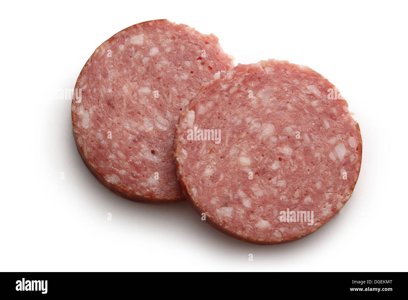 Cervelat sausage Cut Out Stock Images & Pictures - Alamy
