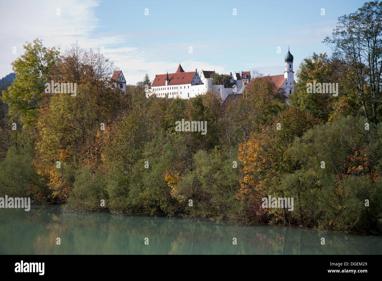 Ancient Castle Fussen Germany Stock Photo - Alamy