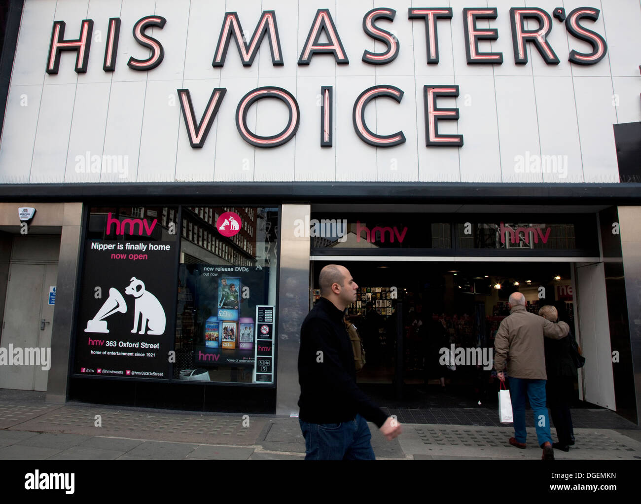 Hmv new logo hi-res stock photography and images - Alamy