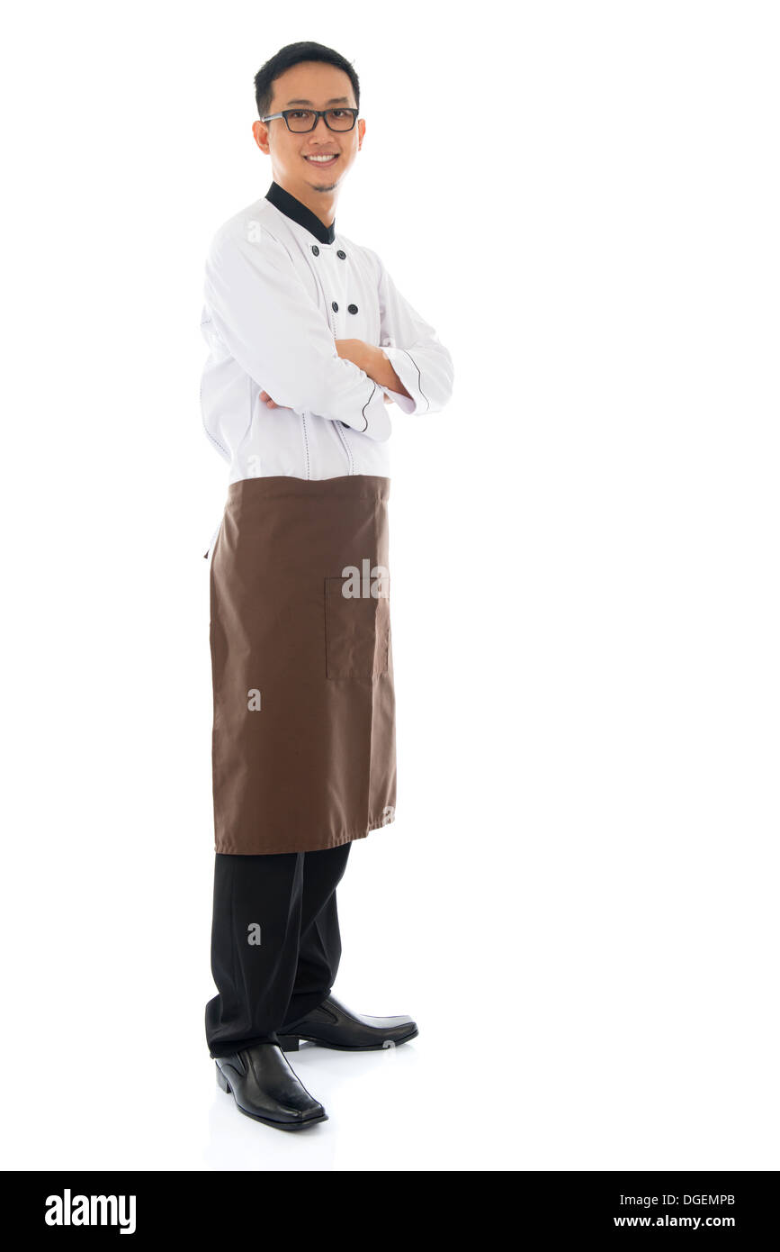Asian male chef full body hi-res stock photography and images - Alamy