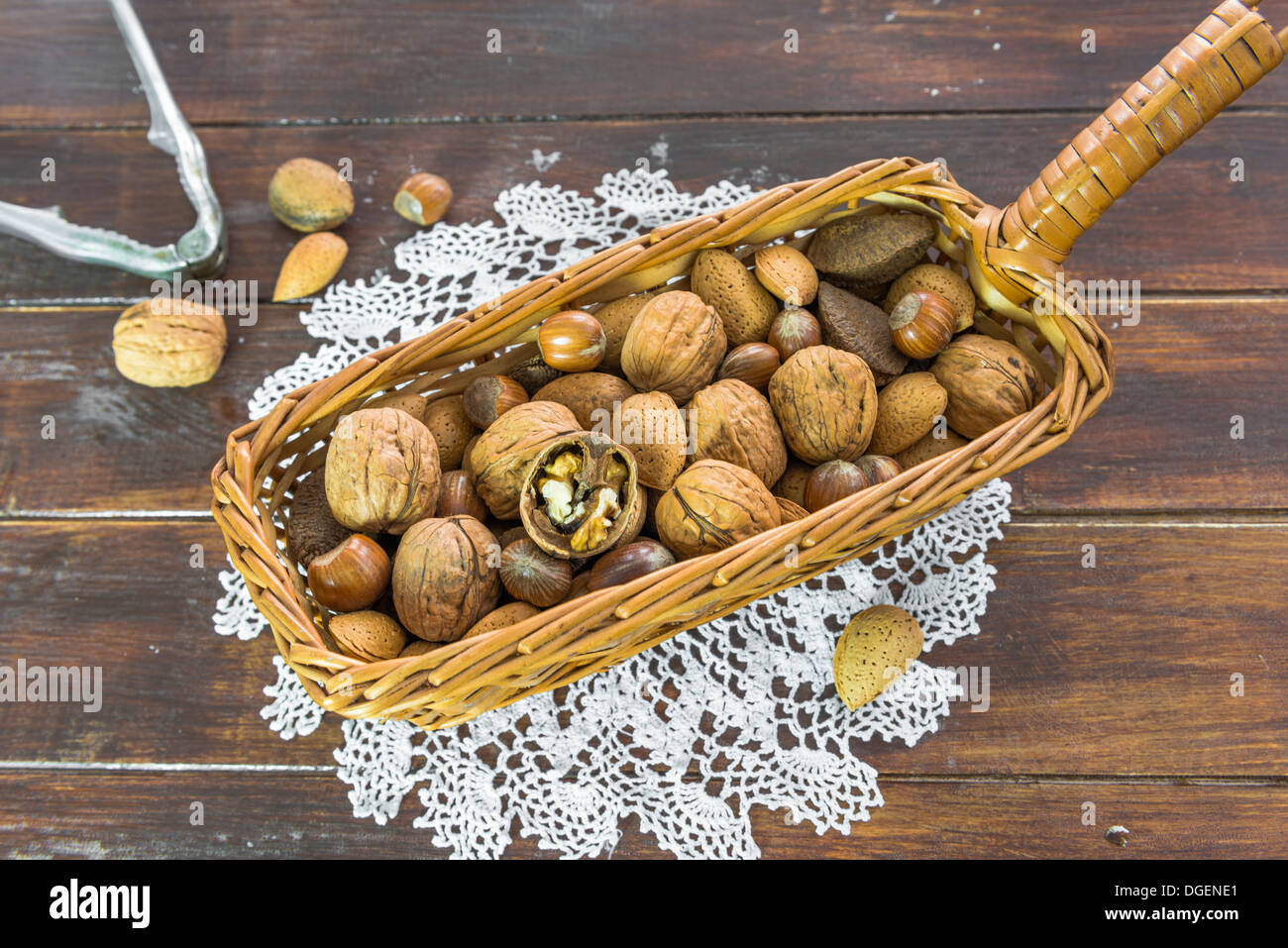 Assortment of nuts hi-res stock photography and images - Alamy