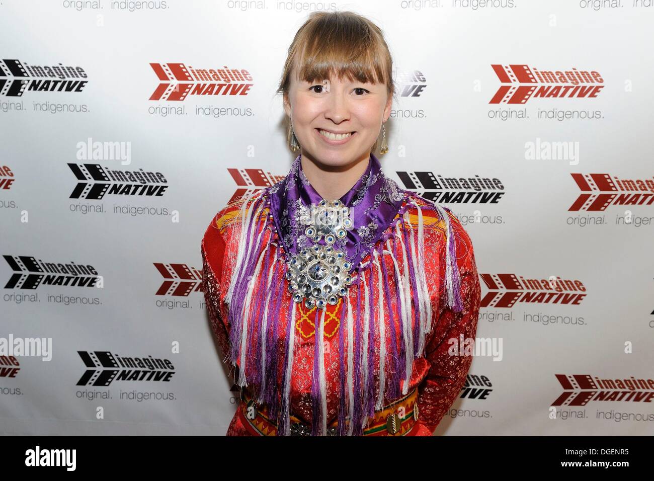 Toronto, Canada. 19th Oct 2013. 14th Annual imagineNATIVE Awards. The ...