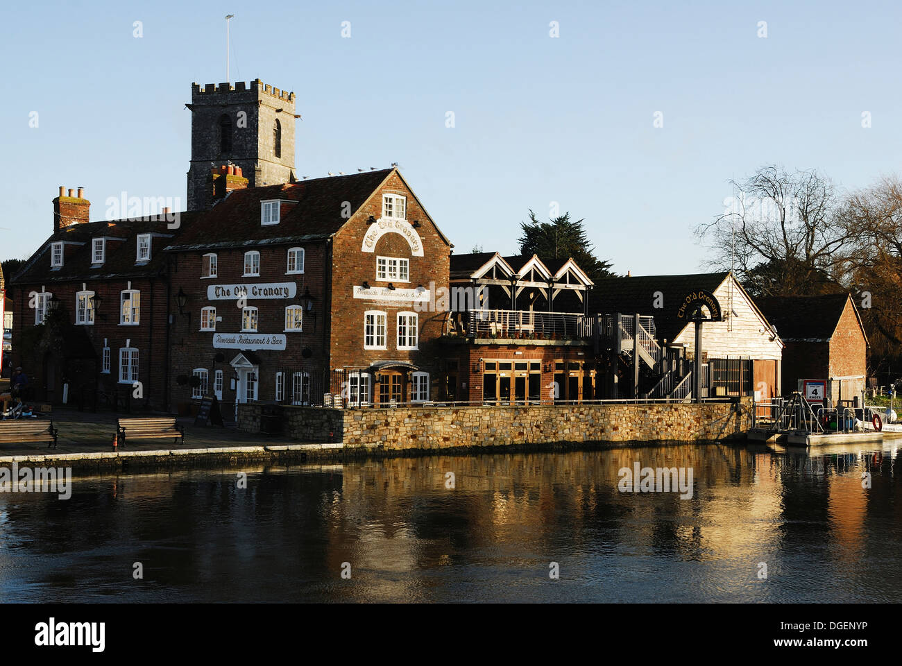 A view of the river Frome at Wareham Dorset UK Stock Photo - Alamy