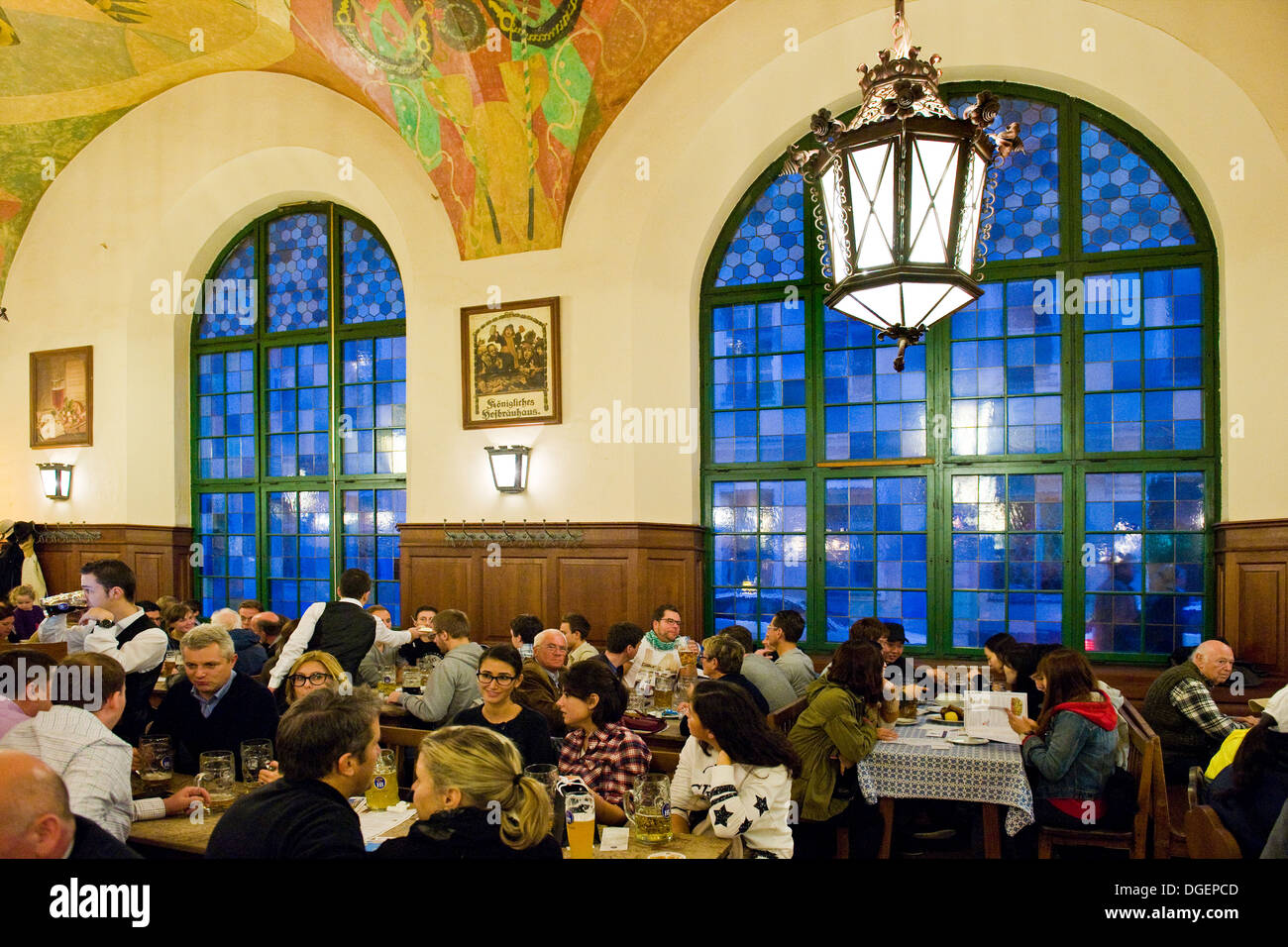 Germany, Bavaria, Munich, Hofbrauhaus beer house Stock Photo - Alamy