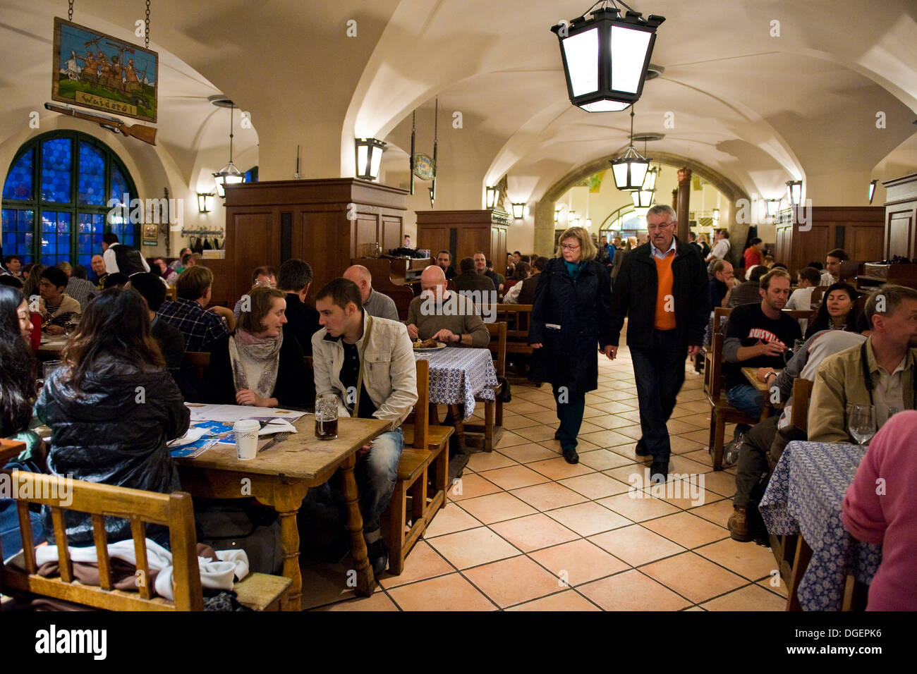 Germany, Bavaria, Munich, Hofbrauhaus beer house Stock Photo - Alamy