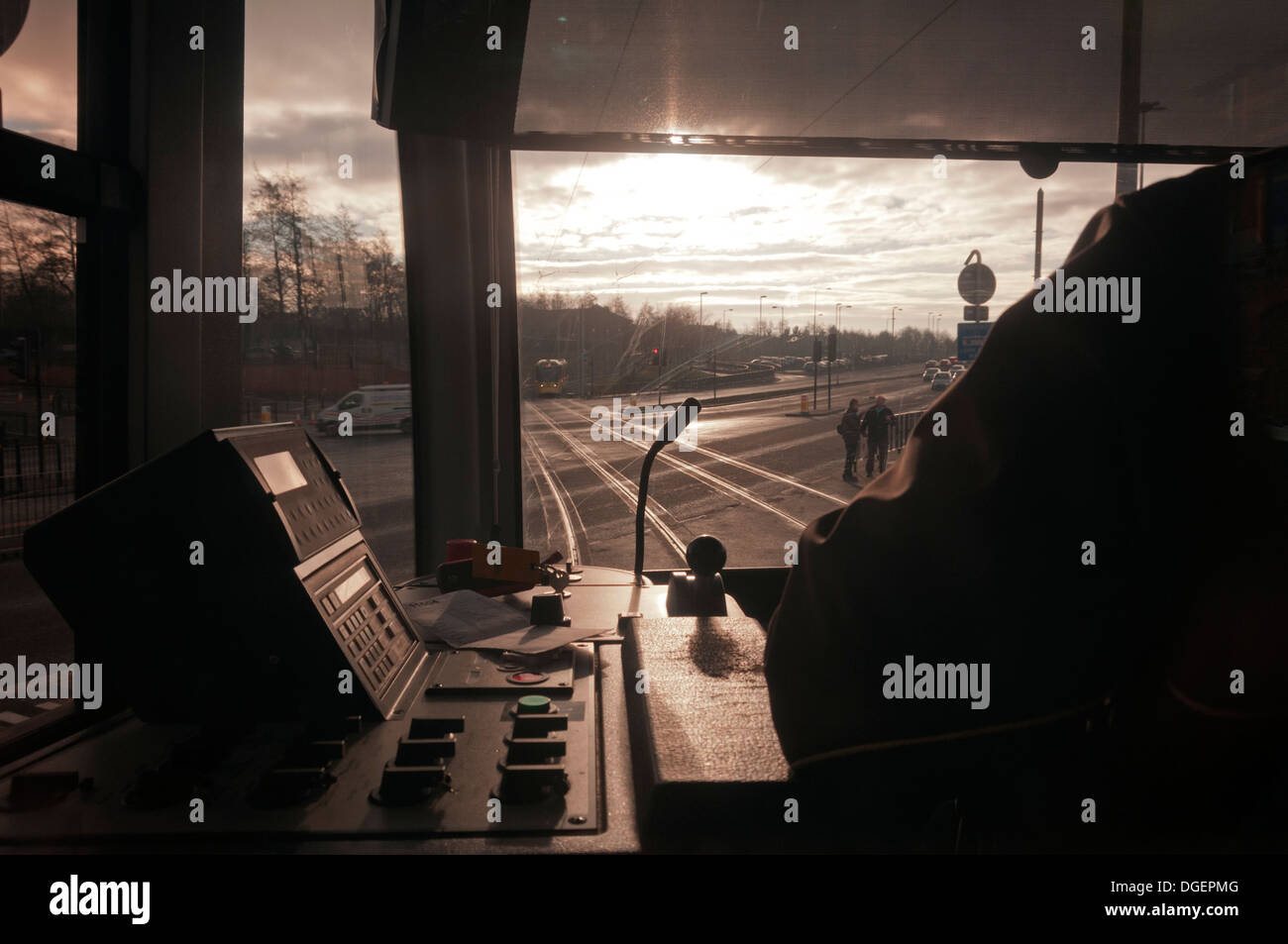 Tram cab hi-res stock photography and images - Alamy