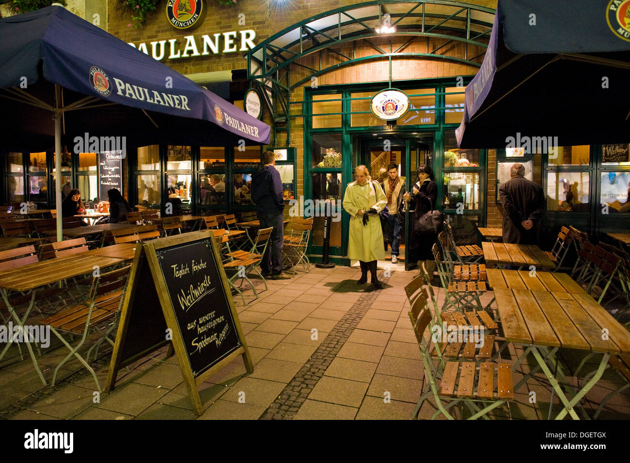 Germany, Bavaria, Munich, traditional restaurant Stock Photo - Alamy