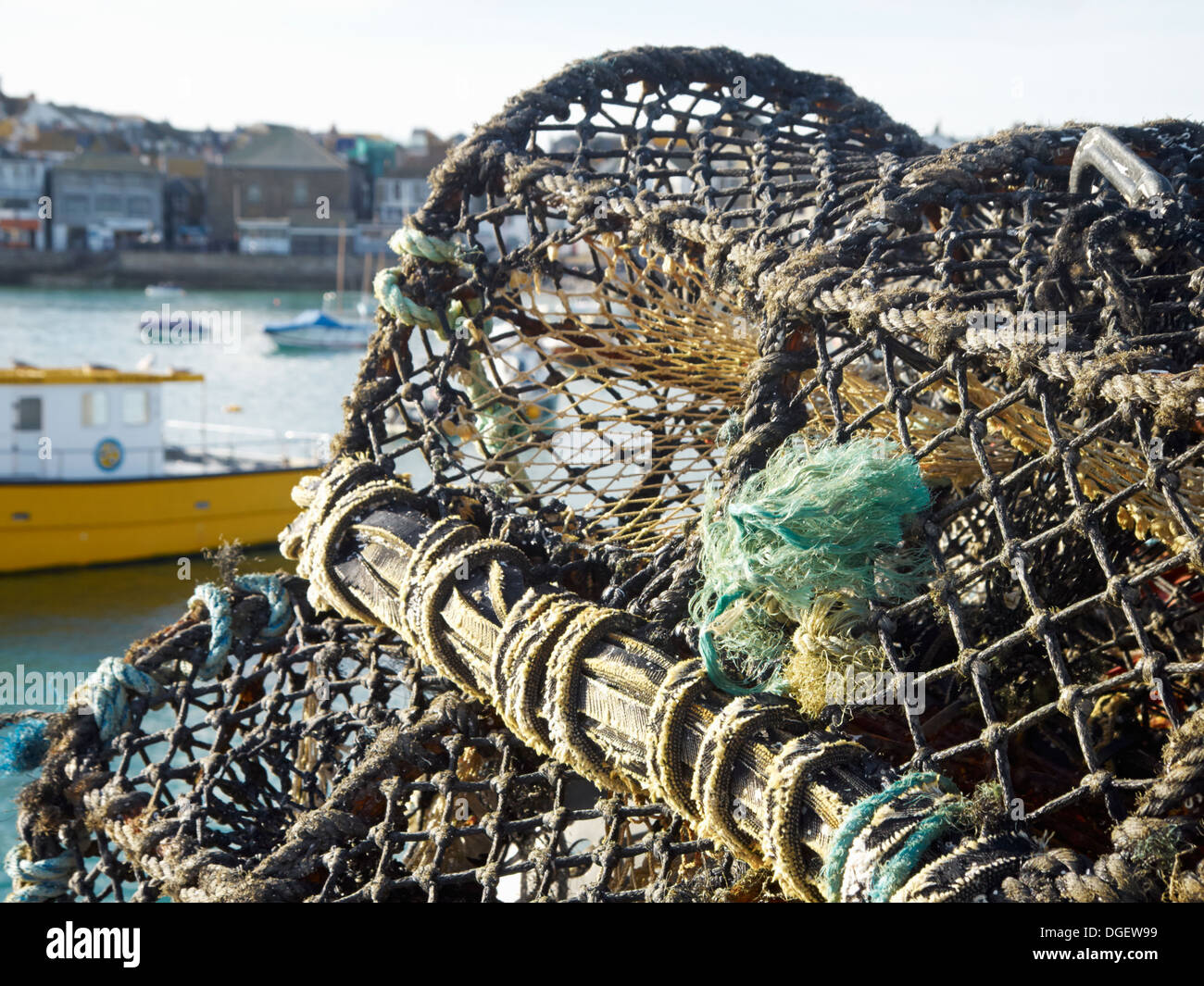 Traditional fish traps hi-res stock photography and images - Alamy