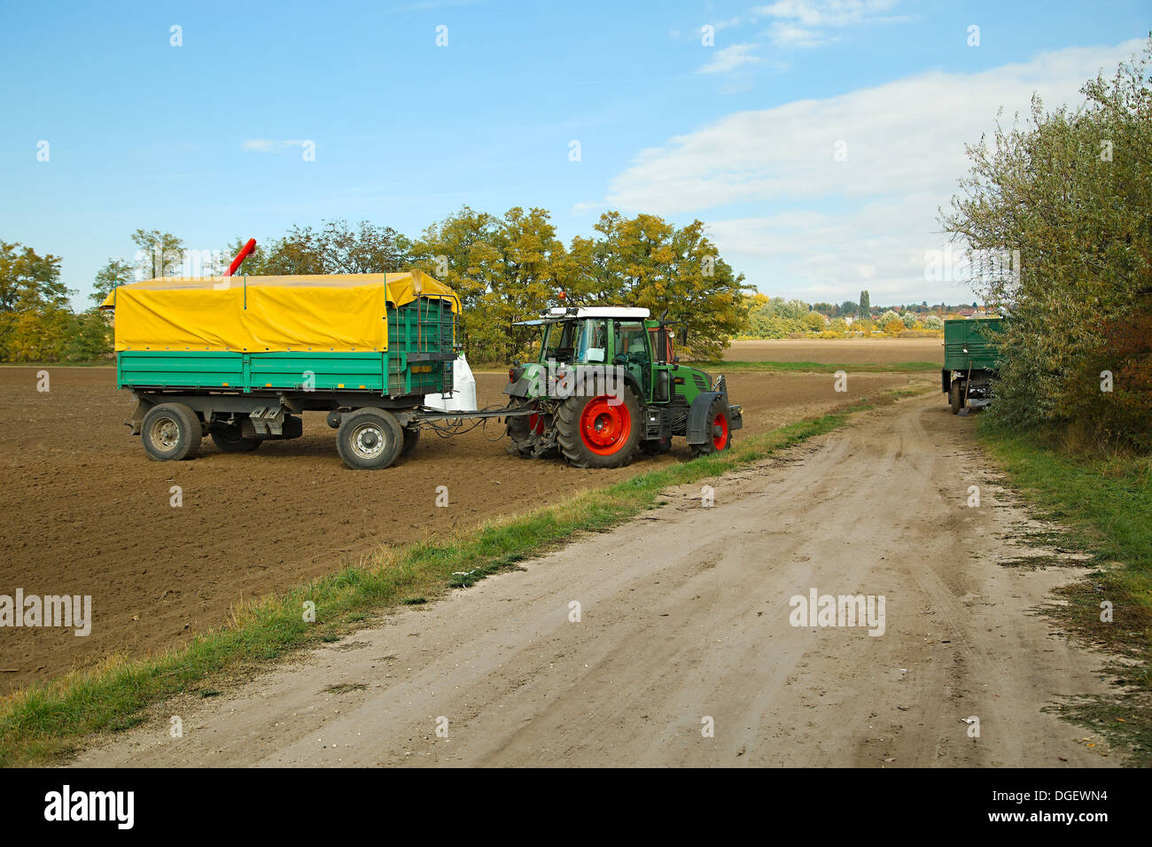 Tractor at work hi-res stock photography and images - Alamy