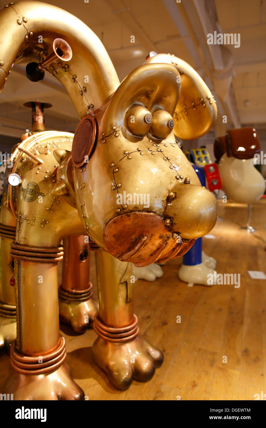 The Gromit Unleashed Exhibition - "The Greatest Dog Show on Earth Stock ...