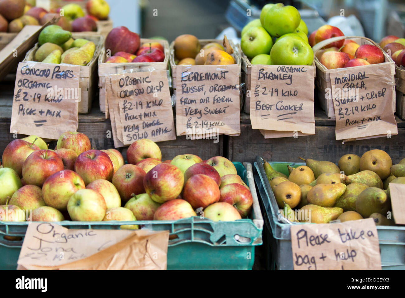 London, UK. 20th Oct, 2013. Apple Day festival at Borough Market ...